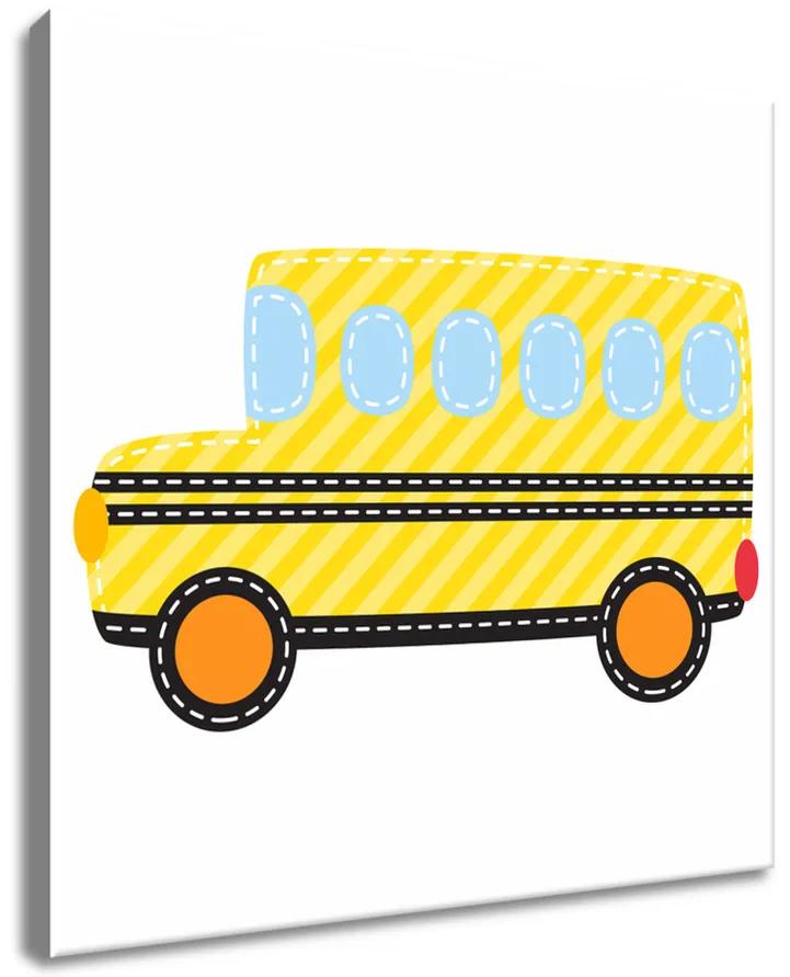 Gario Obraz na plátně Školní autobus Velikost: 30 x 30 cm