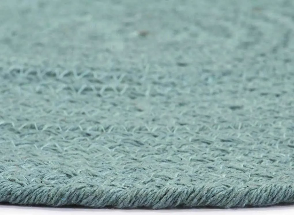 Prostírání 4 ks zelené 38 cm kulaté bavlna 133852