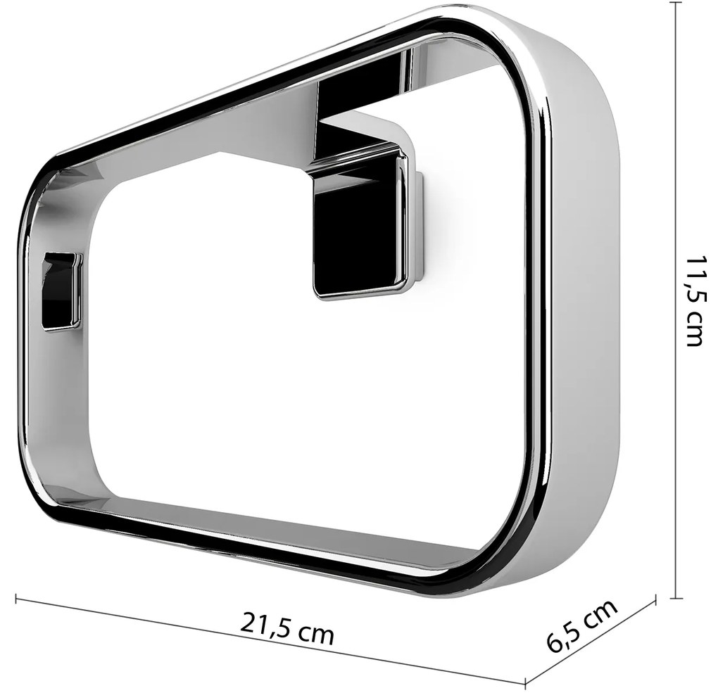 Gedy Gedy, IL GIGLIO držák ručníků kruh, chrom, A97013
