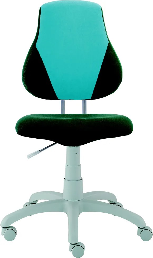 Dětská židle FUXO Alba V-LINE zeleno-tyrkysová