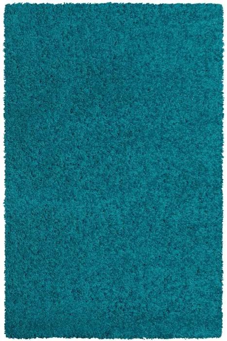 Vopi | Kusový koberec Rio 01PPP - Kulatý průměr 80 cm, modrý