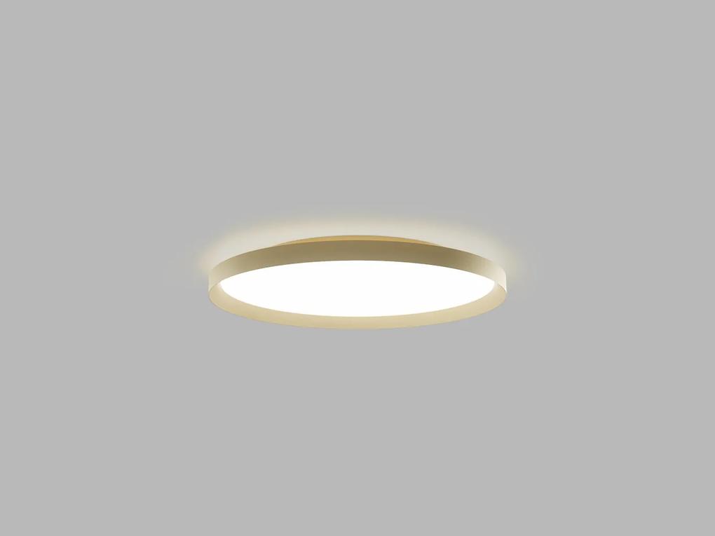 Led2 Stropní LED svítidlo MOON ø 60 cm Barva: Broušené zlato, Stmívání: RF control