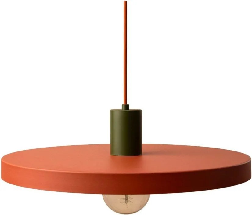 Kovové závěsné svítidlo v cihlové barvě ø 40 cm Ori – Micadoni