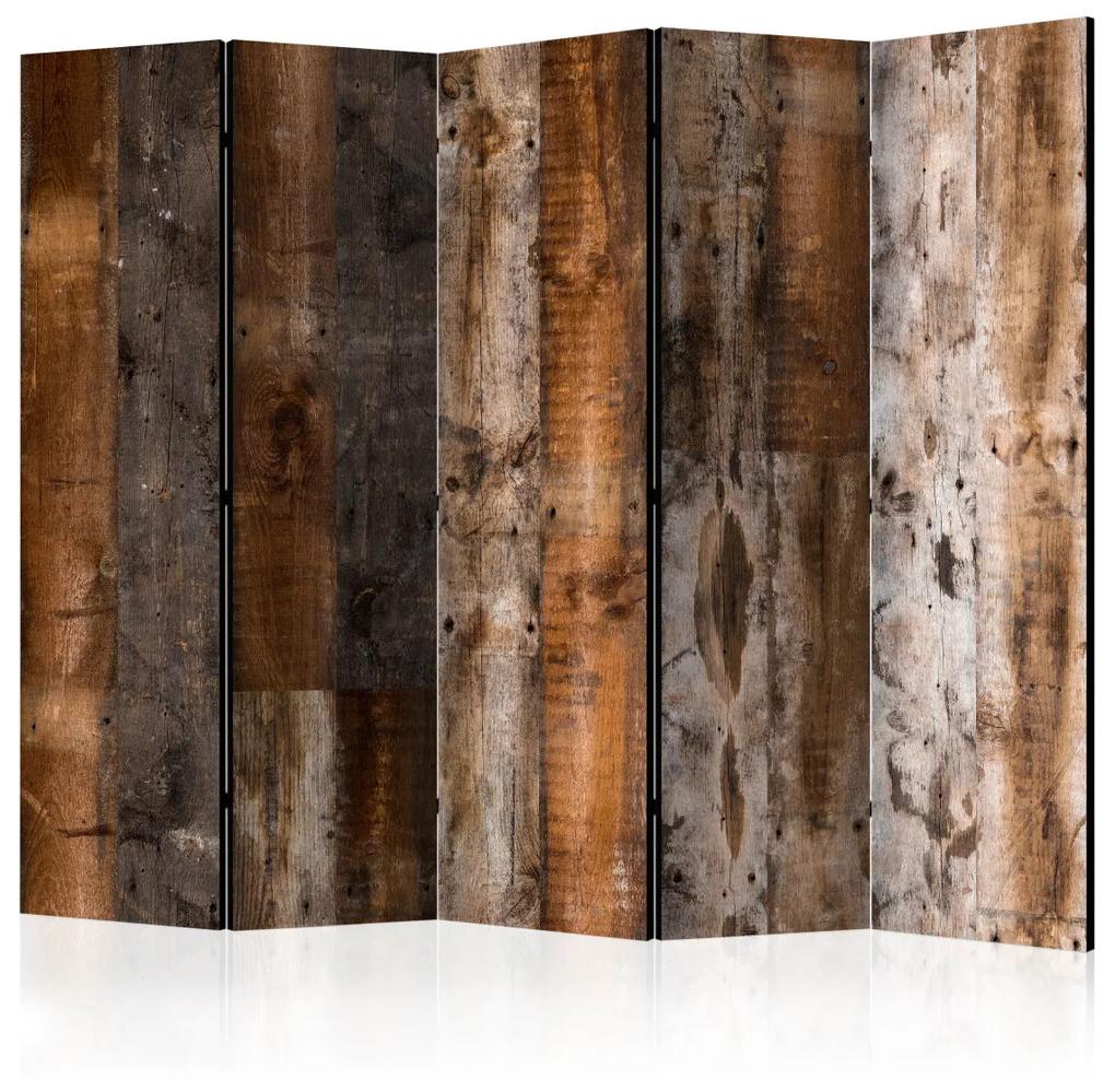 Paraván starožitné dřevo Velikost (šířka x výška): 225x172 cm