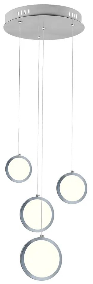 Závěsné LED svítidlo Circolo, 1x LED 29w, 4000k, ch