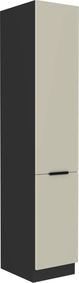 Vysoká skříňka, kašmír/černá, ARAKA 40 DK-210 2F