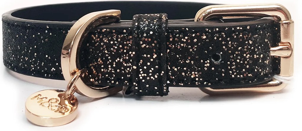 MILK&PEPPER Milkandpepper obojek pro psy Stardust Champagne Velikost: 40x2 cm