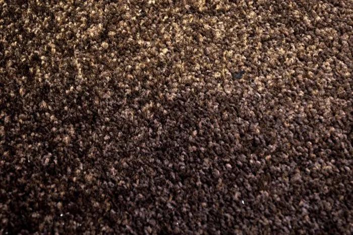 Vopi | Eton hnědý koberec kulatý - průměr 120 cm