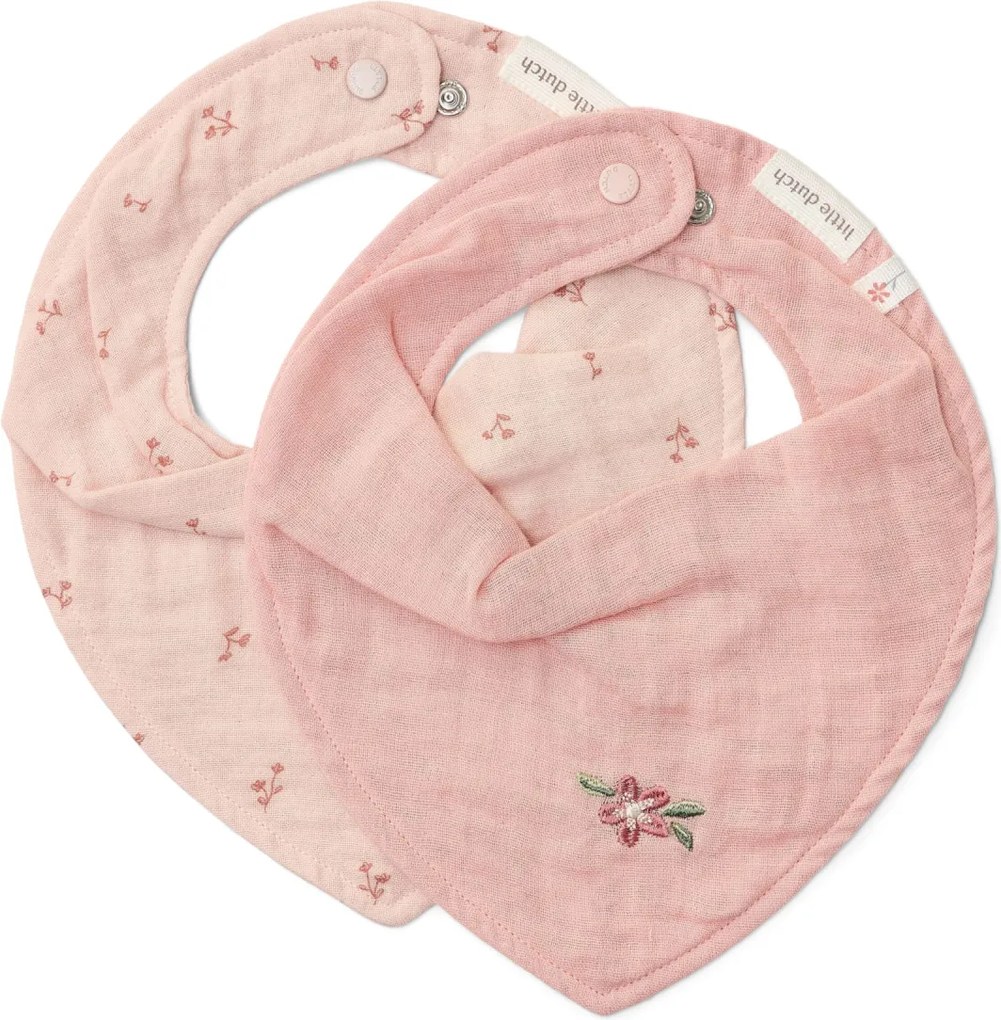 Little Dutch Bryndáček bandana 2 ks Fairy Blossom & Blossom