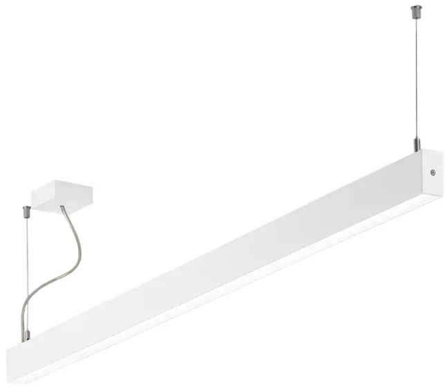Svěšené lineární svítidlo nad jídelní a kancelářské stoly Lina35 Barva: Bílá, Délka: 2249 mm, Teplota chromatičnosti / Stmívání: 4000 Kelvinů /…