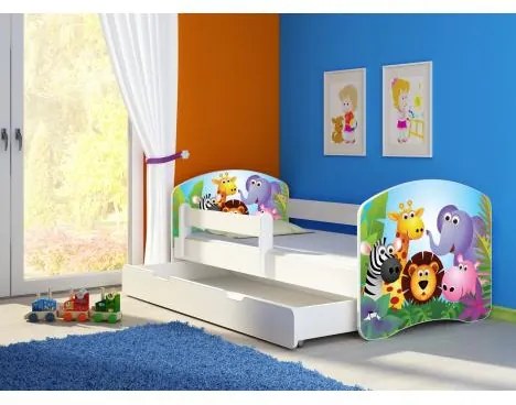 Dětská postel ACMA II Bílá 160x80 + matrace zdarma