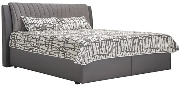 Blanář Čalouněná postel Vanda 200x180 Hugo 90 Eleph/Loft Grey/Rango Duo 2a