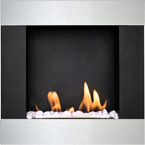 BIOFLAME biokrb Easy XS Open Nerez Horizontal 40x40 cm