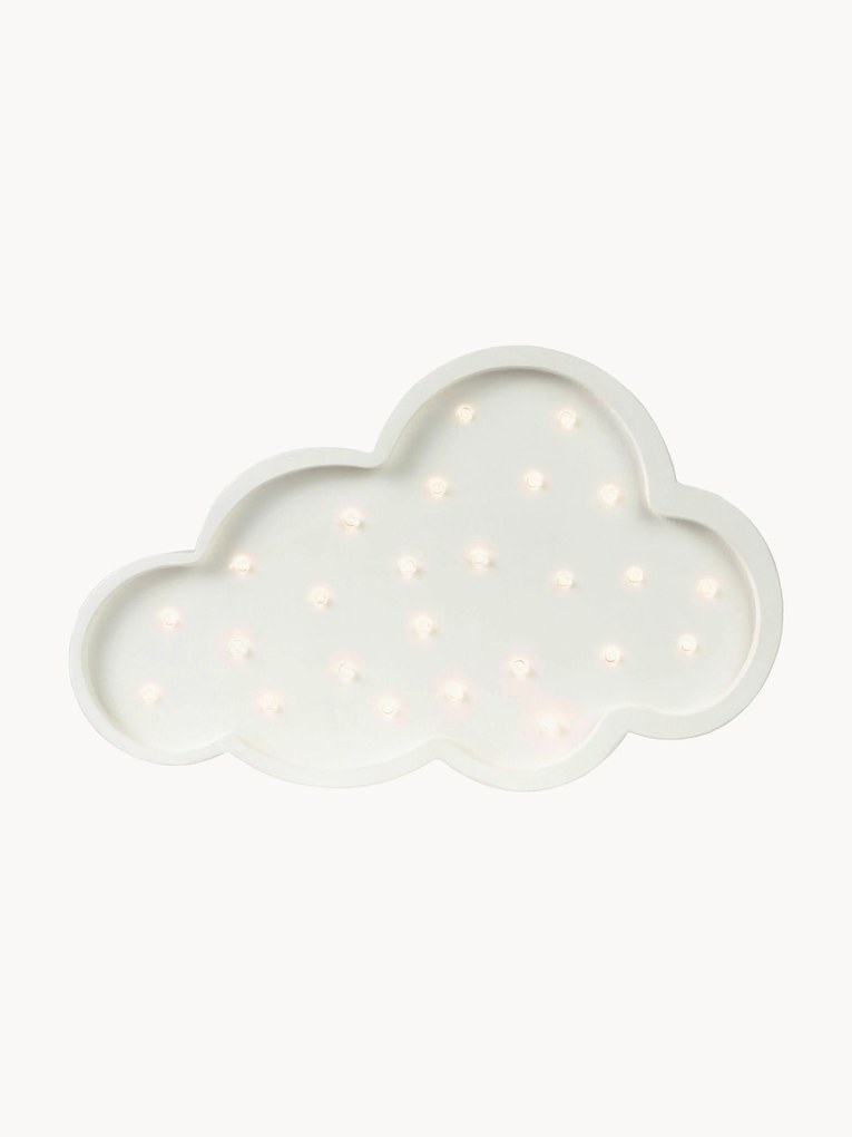 Ručně vyrobená LED lampa do dětského pokoje's funkcí časovače a dálkovým ovládáním Cloud, stmívatelná