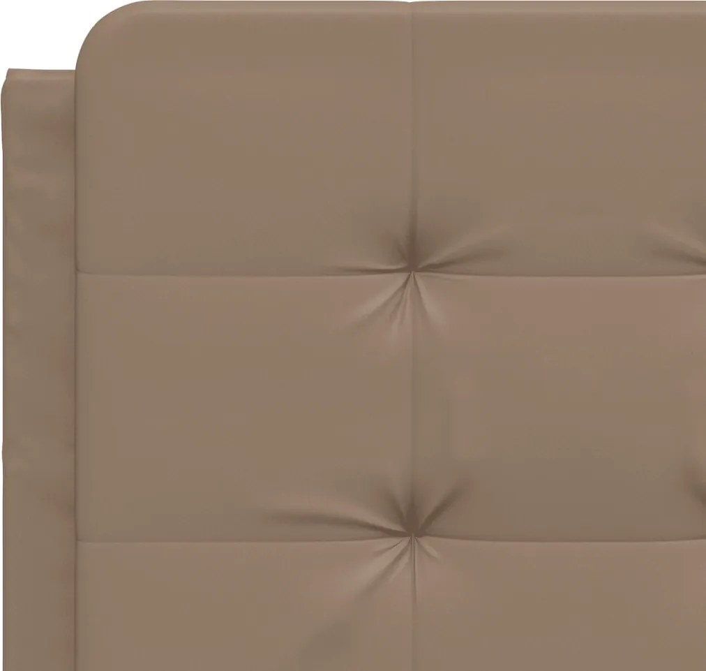 Rám postele bez matrace Zadar cappuccino 120 x 200 cm umělá kůže 3208856