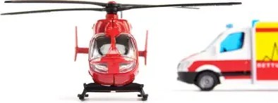 SIKU Super - Ambulance a vrtulník, set