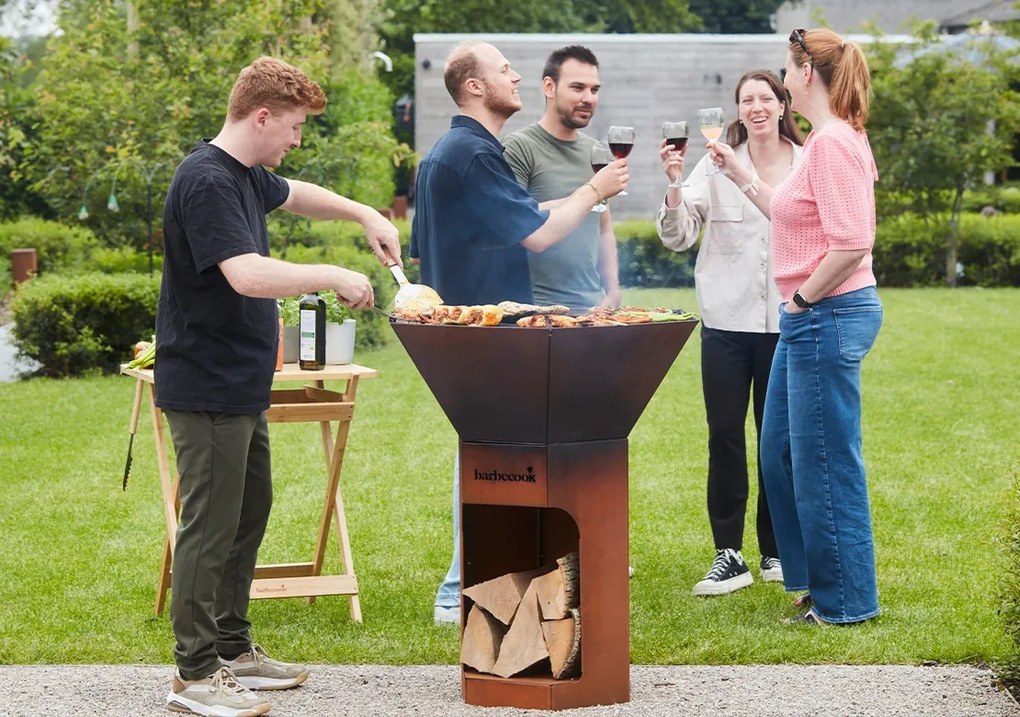 Barbecook | Gril na dřevo Barbecook Nestor Original Hnědá ocel | 14061142