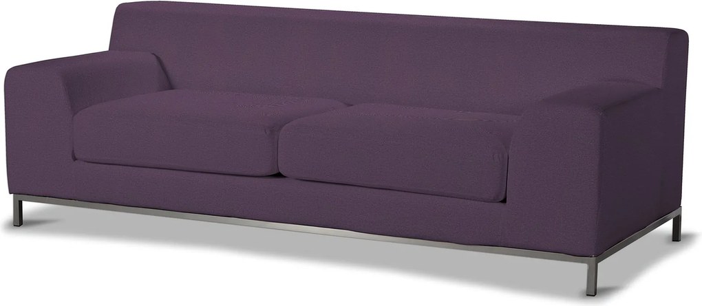 Potah na pohovku IKEA Kramfors 3-místná barva fialová látka pletený vzor