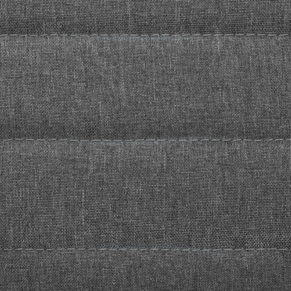 Jídelní židle 2 ks světle šedé textil 246181
