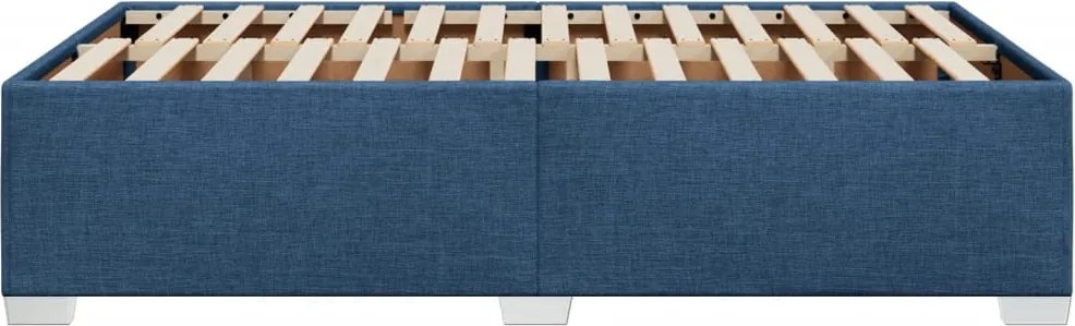 Rám postele bez matrace modrá 120x200 cm textil 3284470