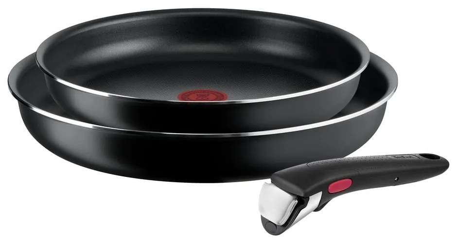 Hliníkové pánve 3 ks Ingenio Easy Cook &amp; Clean Black – Tefal