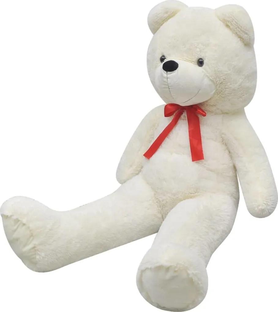 vidaXL XXL měkký plyšový medvídek na hraní 160 cm [80100] Barva: Bílá
