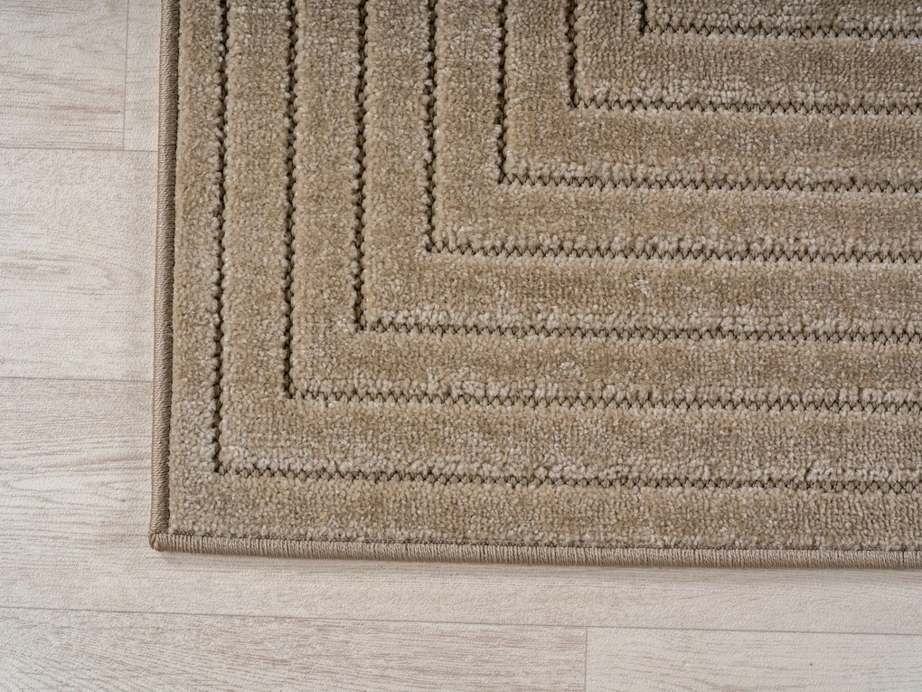Ayyildiz, Kusový koberec Nova 1202 beige - na ven i na doma, 140x200, béžová, chodba / předsíň