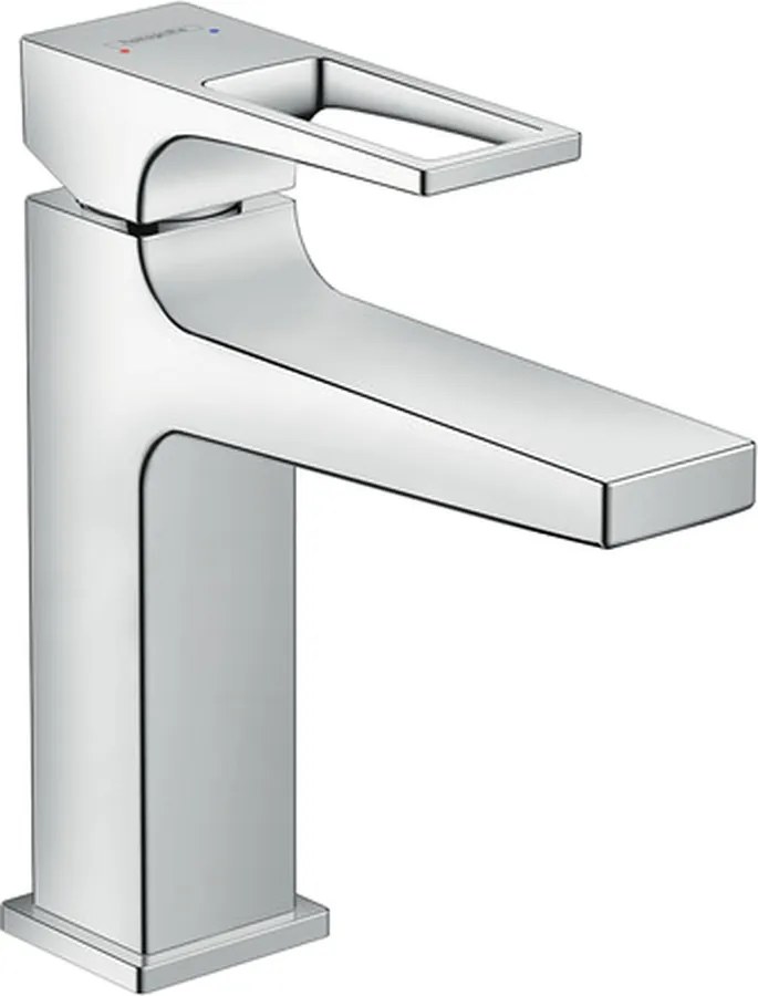 Hansgrohe Metropol, páková umyvadlová baterie 110 s odtokovou soupravou Push-Open, chromová, 74507000