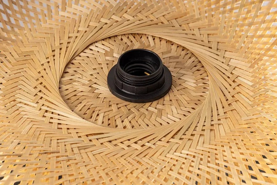 Designové závěsné svítidlo Lorelei II 50 cm bambus