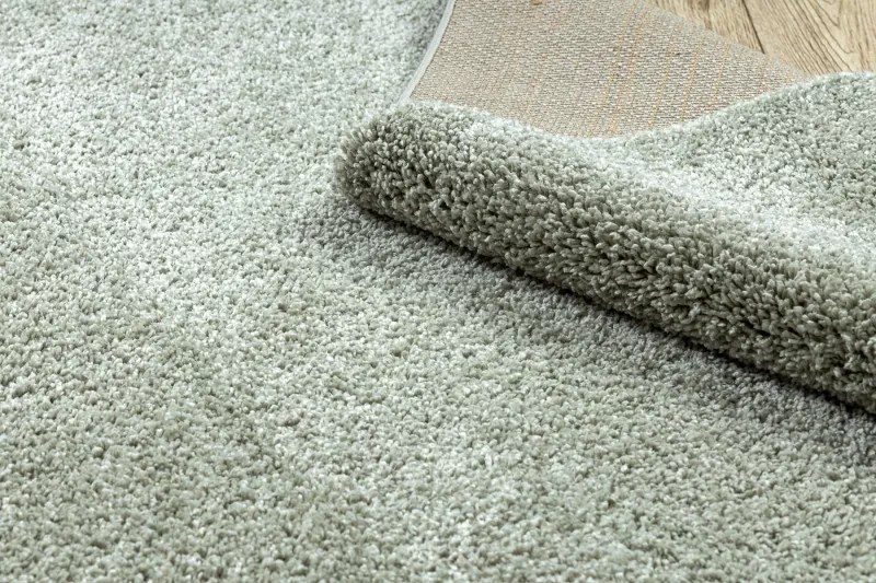 Dywany Łuszczów, Kusový koberec Berber 9000 green, 180x270, zelená, obývací pokoj