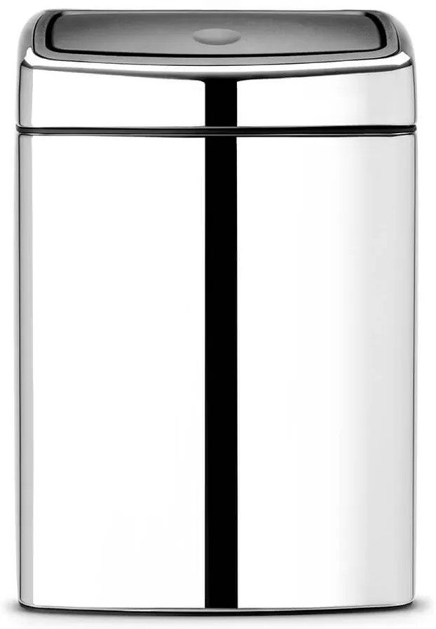 Brabantia Koš Touch Bin 10L lesklá ocel