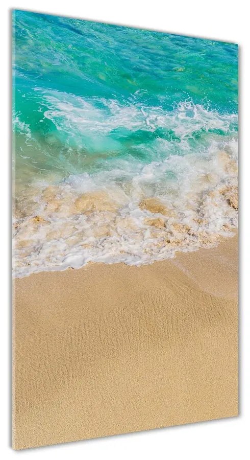 Wallmuralia Foto obraz sklo tvrzené Pláž a moře 70x140 cm