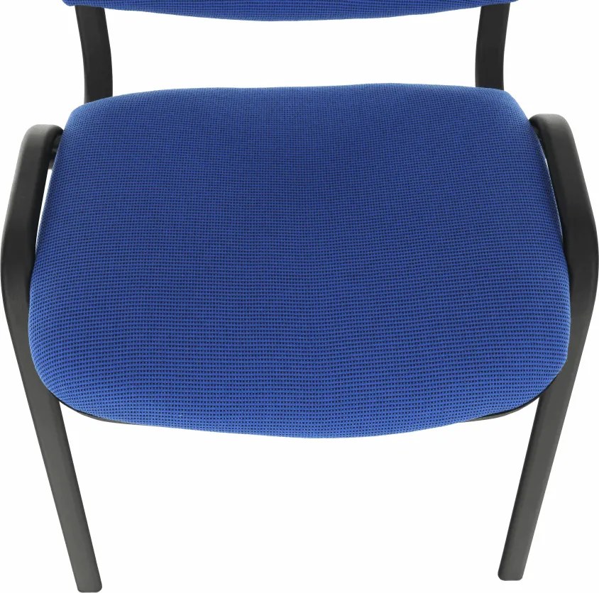 Židle, modrá, ISO NEW