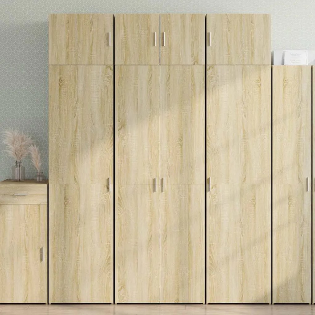 Úzká úložná dub sonoma 70x42,5x225 cm kompozitní dřevo 3281331