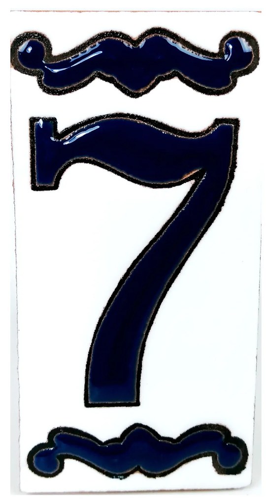 Dlaždice CAMPO AZUL - Číslo 7