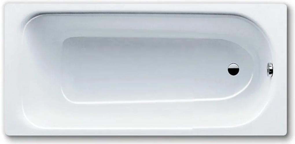 Obdélníková vana Kaldewei EUROWA 140x70 cm smaltovaná ocel alpská bílá 119500010001
