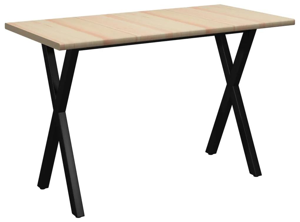 3051307 vidaXL Jídelní stůl 140 x 70 x 76 cm borové dřevo