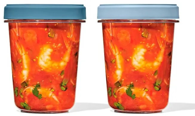 OXO Sada stohovatelných dóz na potraviny Twist&Stack, 950 ml, 2 ks 11393600
