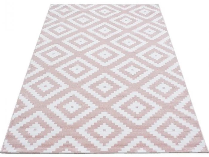 Ayyildiz, Kusový koberec Plus 8005 pink, 160x230, růžová, obývací pokoj
