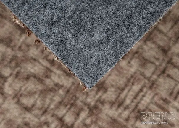 Breno Metrážový koberec DOBRO 43 (Ecoluxe), šíře 300 cm, Hnědá/Vícebarevné