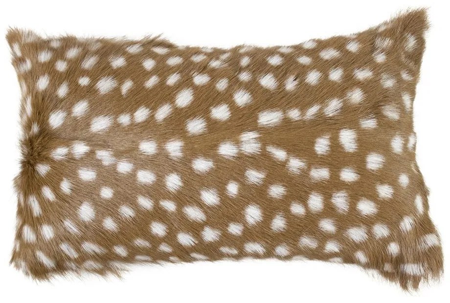 Obdélníkový polštář Koloušek z kozí kůže - 50*30*15cm