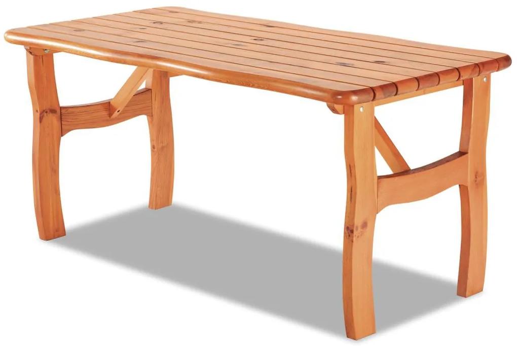 Krajča Zahradní dřevěný stůl TEREZA Povrchová úprava: Bez nátěru