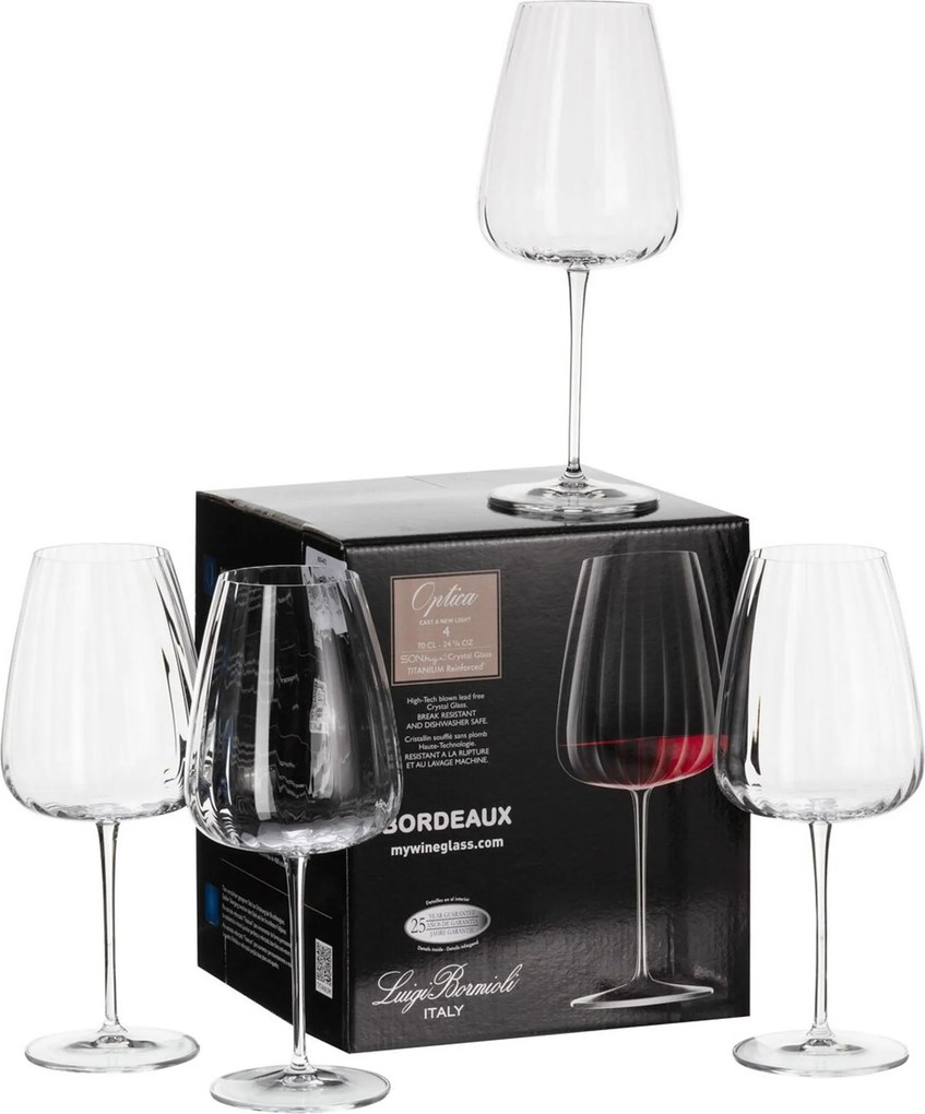Sklenice na víno Ottico 4ks 700ml