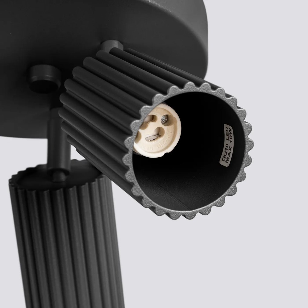Sollux Lighting Stropní svítidlo KARBON 3P černé