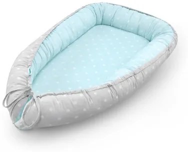 Hnízdečko pro miminko - Lovely Dots Mint Grey  2492