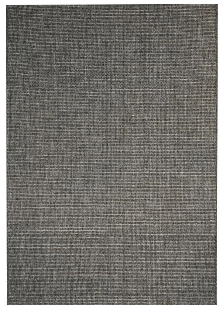133072 vidaXL Venkovní/vnitřní kusový koberec, sisal vzhled 80x150cm tm. šedý