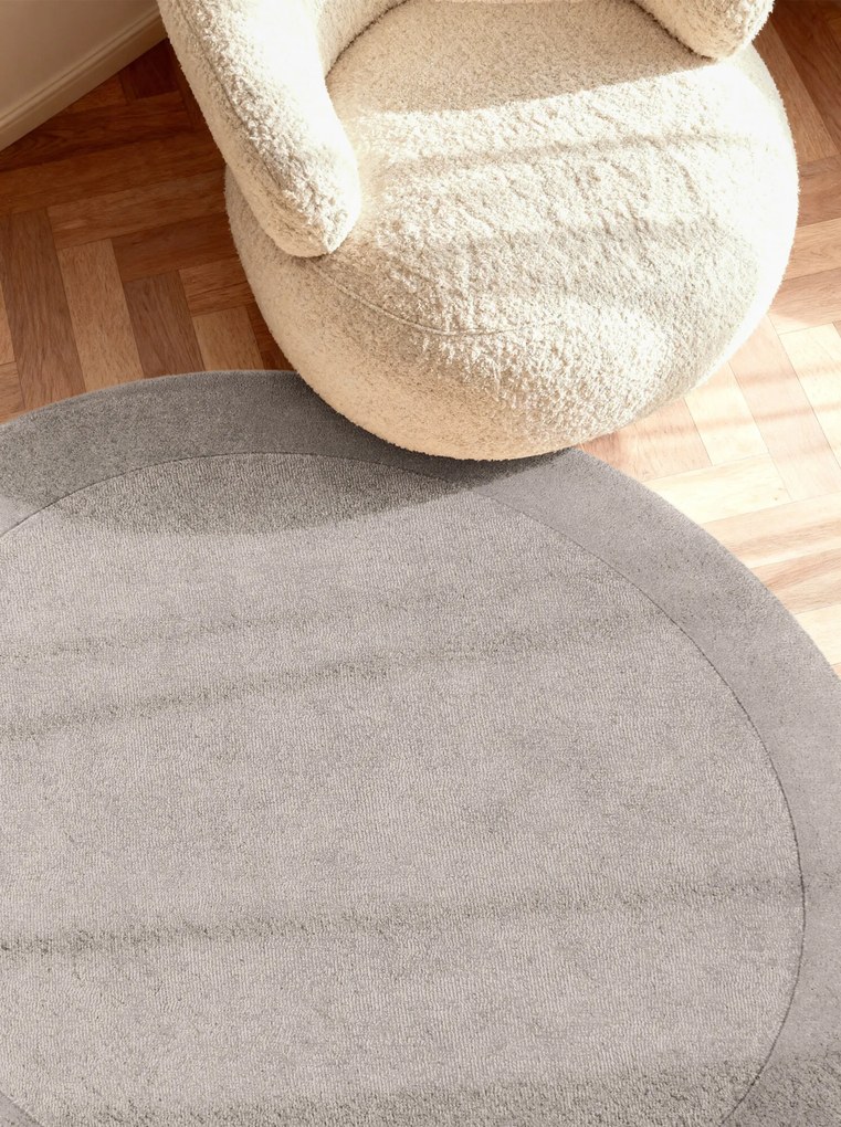 Villeroy & Boch Kusový koberec Kivi 106283 Grey kruh, 150x150 (průměr) kruh, šedá, ložnice