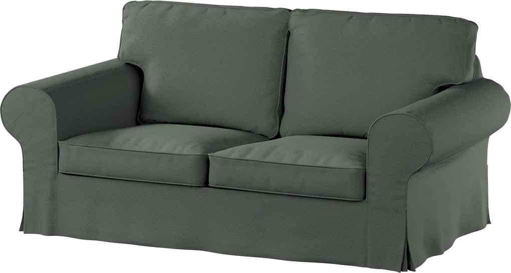 Potah na pohovku IKEA Ektorp 2-místná, nerozkládací barva zelená látka pletený vzor