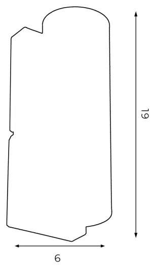 Nástěnné svítidlo WALL 1xGU10/8W/230V černá