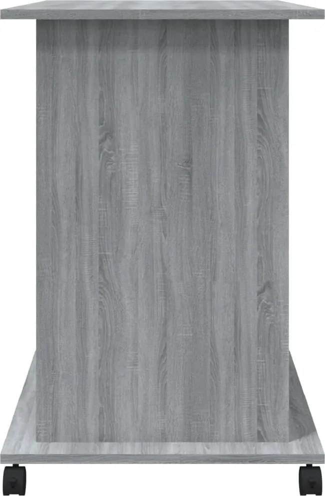 vidaXL Počítačový stůl 80 x 50 x 75 cm dřevotříska [802898] Barva: kouřový dub